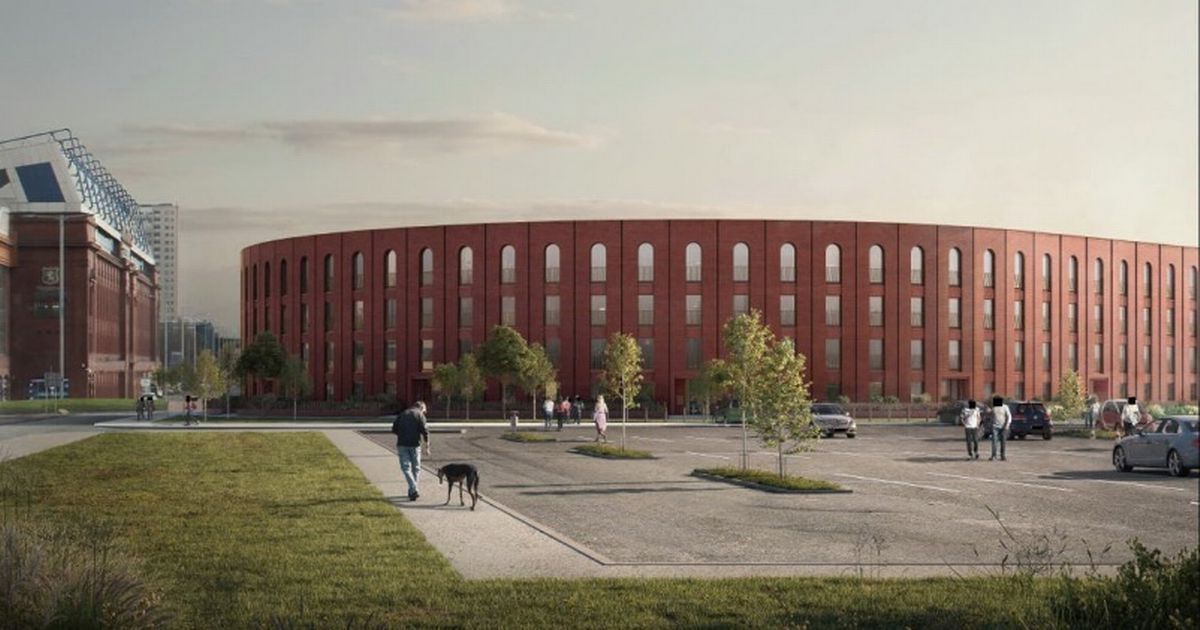 Glasgow Rangers Ibrox Stadium car park development of…