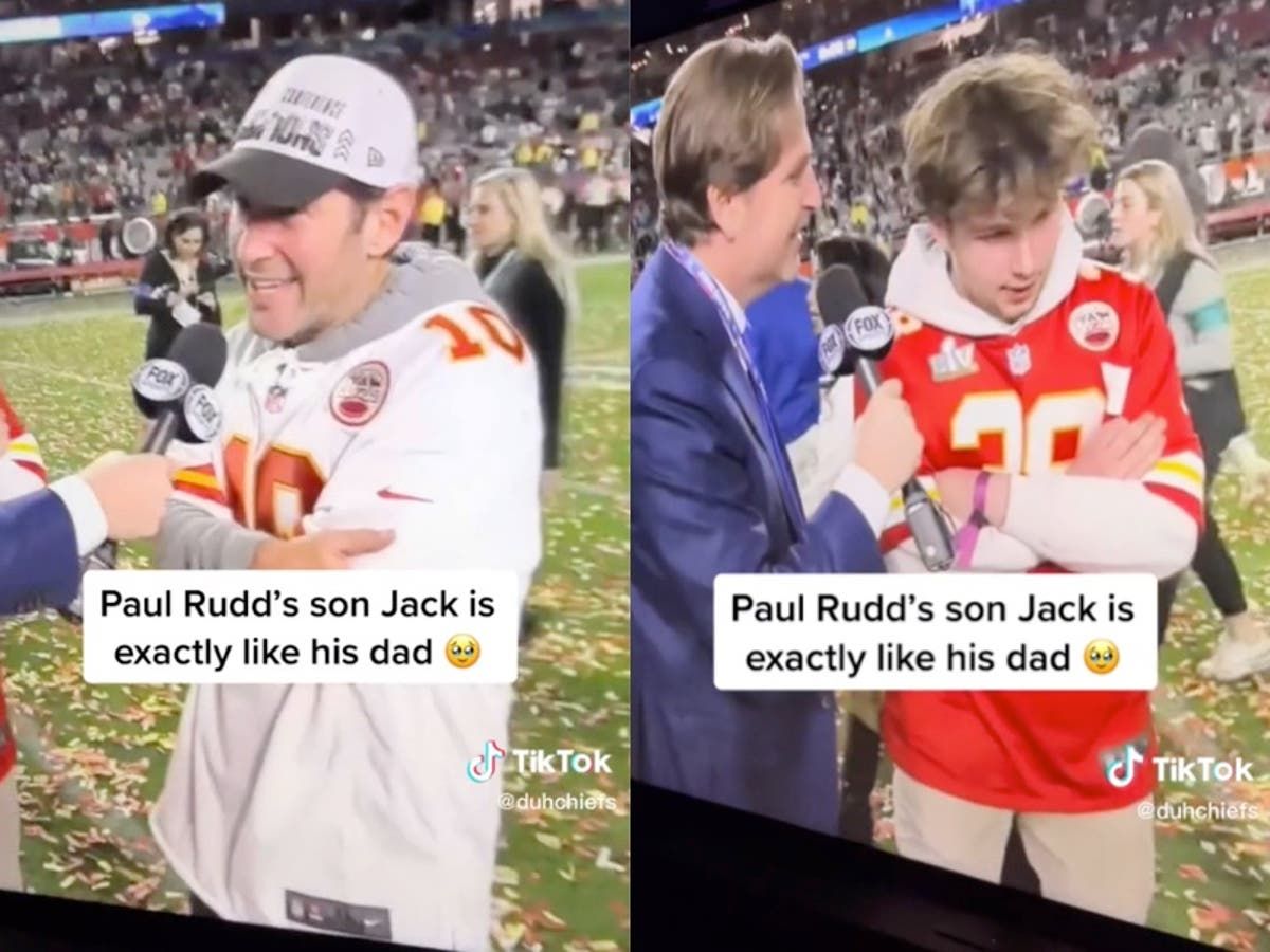 Paul Rudd fans think he and his son are identical in…