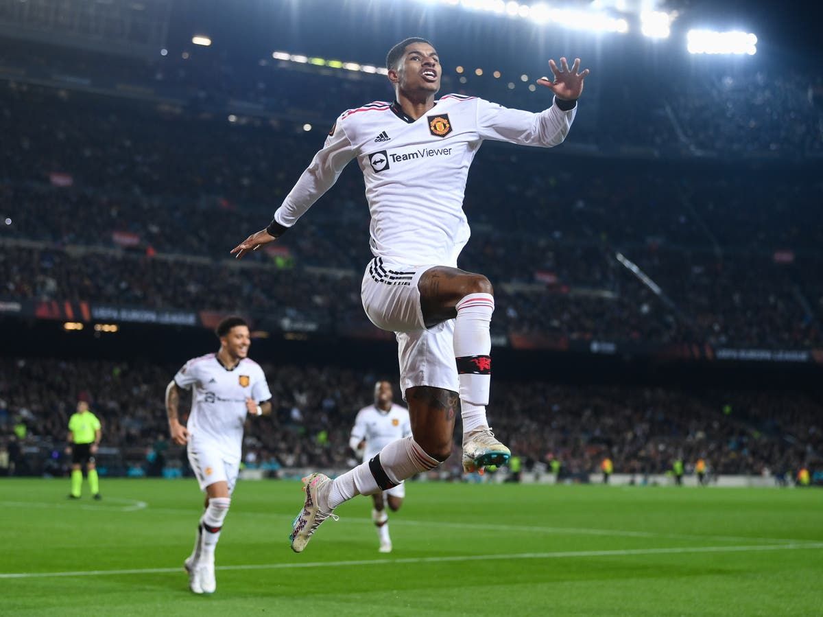 Marcus Rashford continues hot streak as Man United…