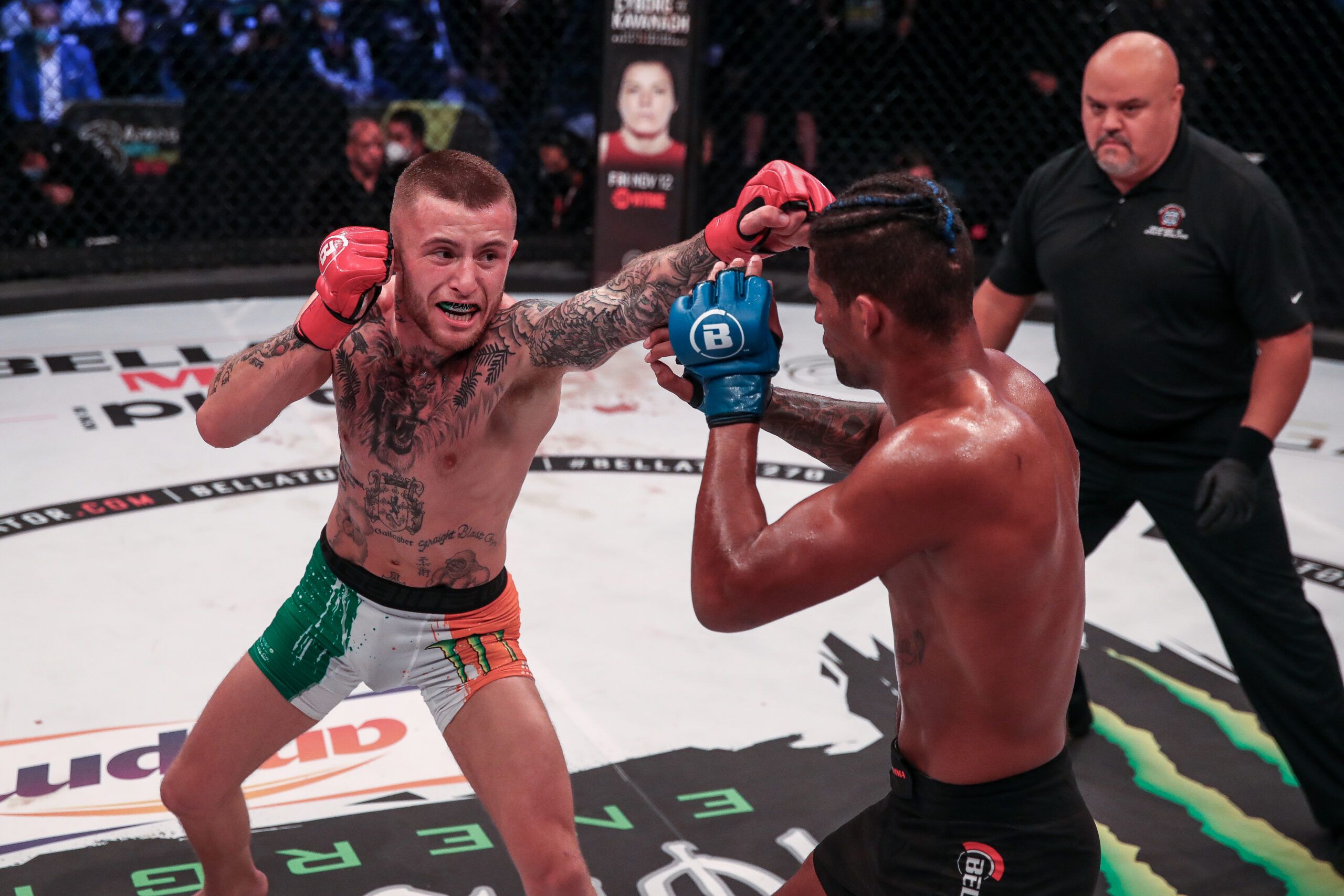 James Gallagher out of Bellator 292 bout vs. Leandro…