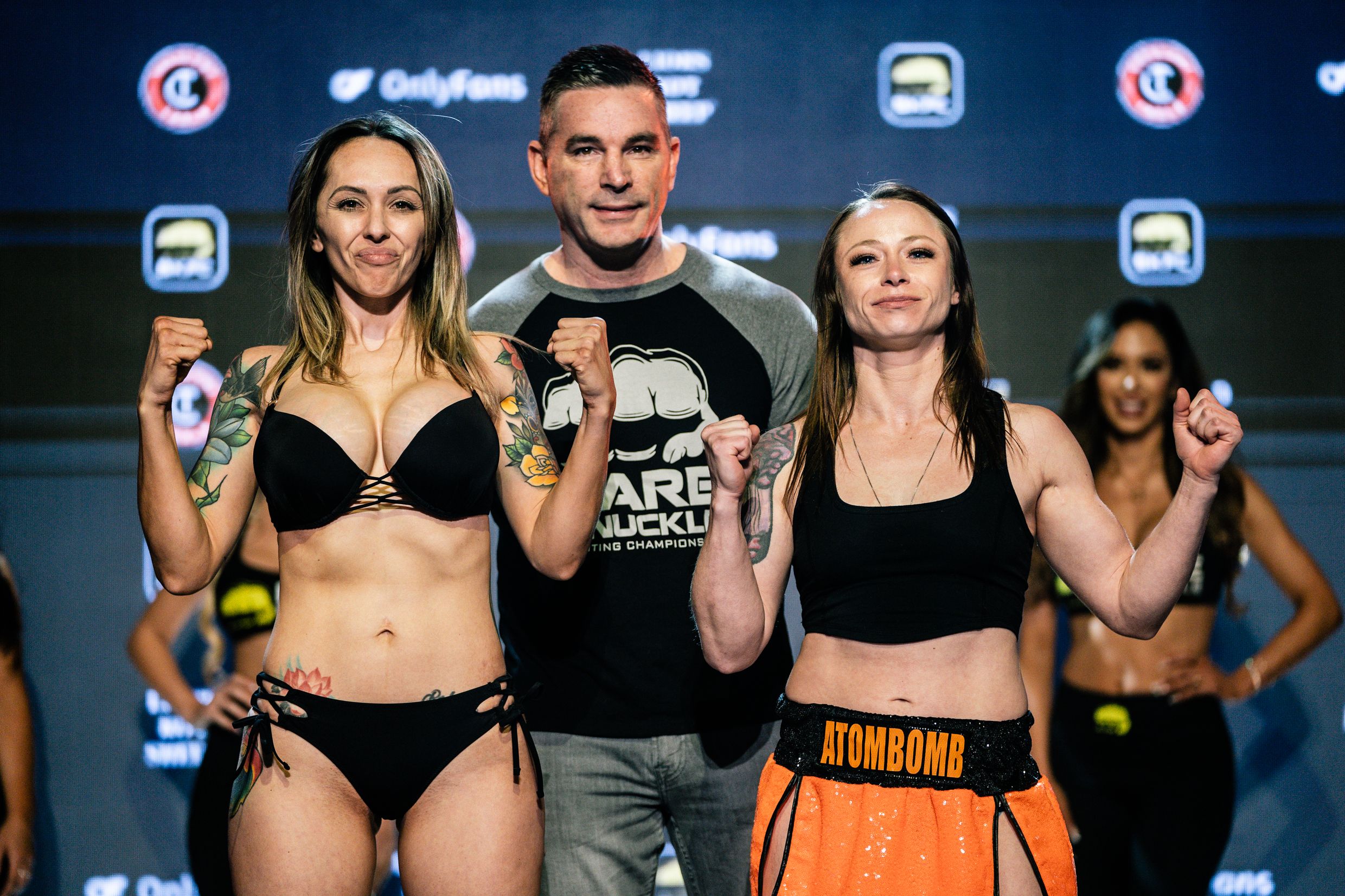 Photos: BKFC Knucklemania 3 ceremonial weigh-ins and…