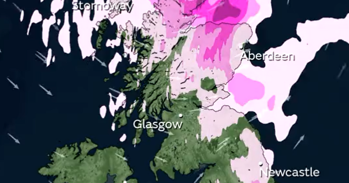 Edinburgh Storm Otto weather tracker shows how it will…