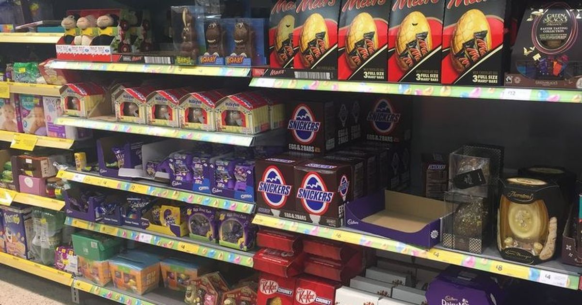 Morrisons selling Easter eggs for 75p this February