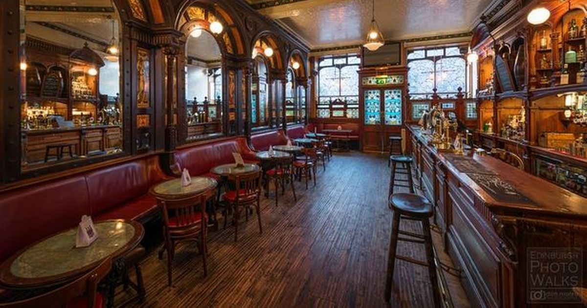 The historic Edinburgh bar that looks exactly the same…