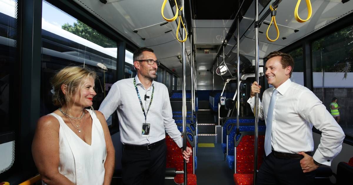 Newcastle's first electric buses enter service in the…