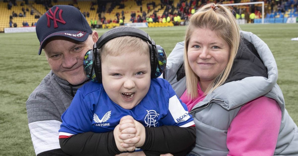 Inspiring Rangers fan the first wheelchair mascot to…