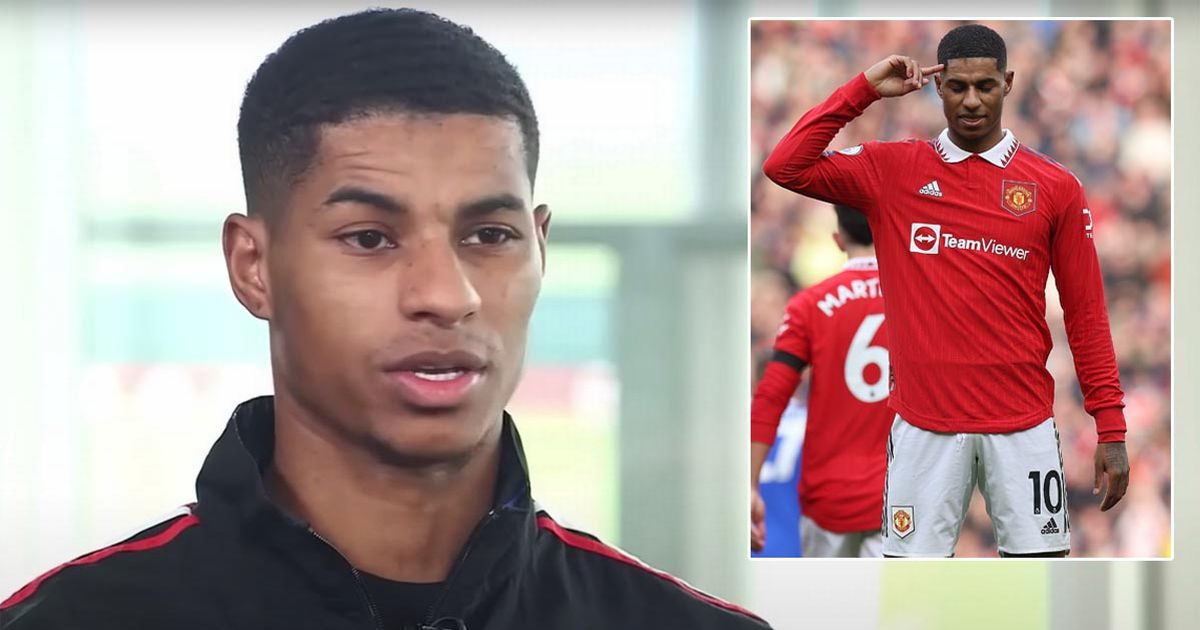 Marcus Rashford reveals origin of new celebration to…