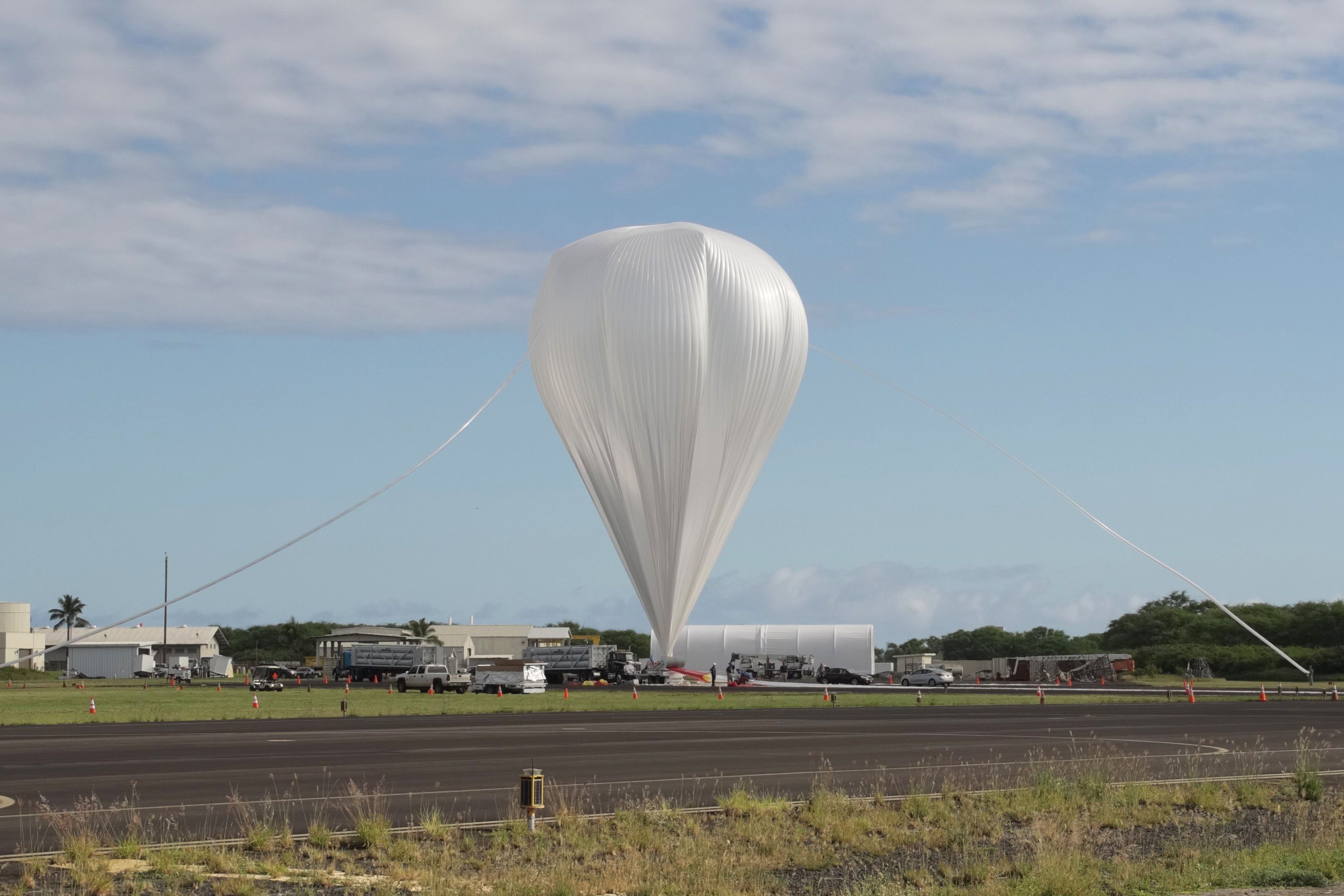 Researchers watch and worry as balloons are blasted…