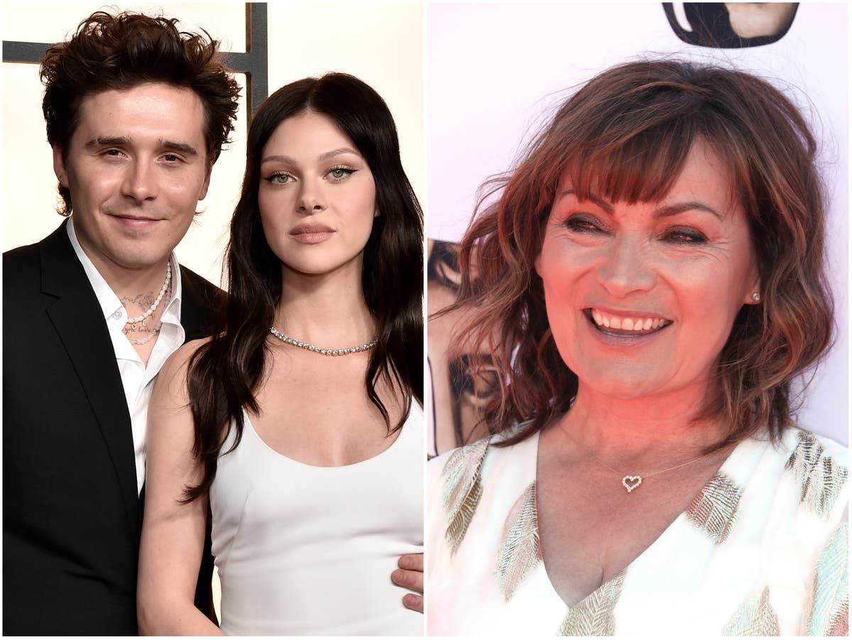 Lorraine Kelly calls Brooklyn Beckham and Nicola…