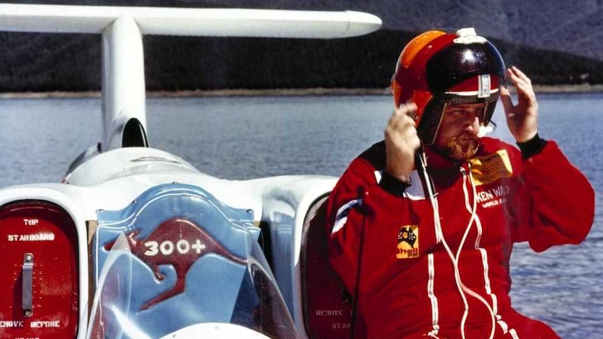 Australian speedboat legend Ken Warby, the fastest man…