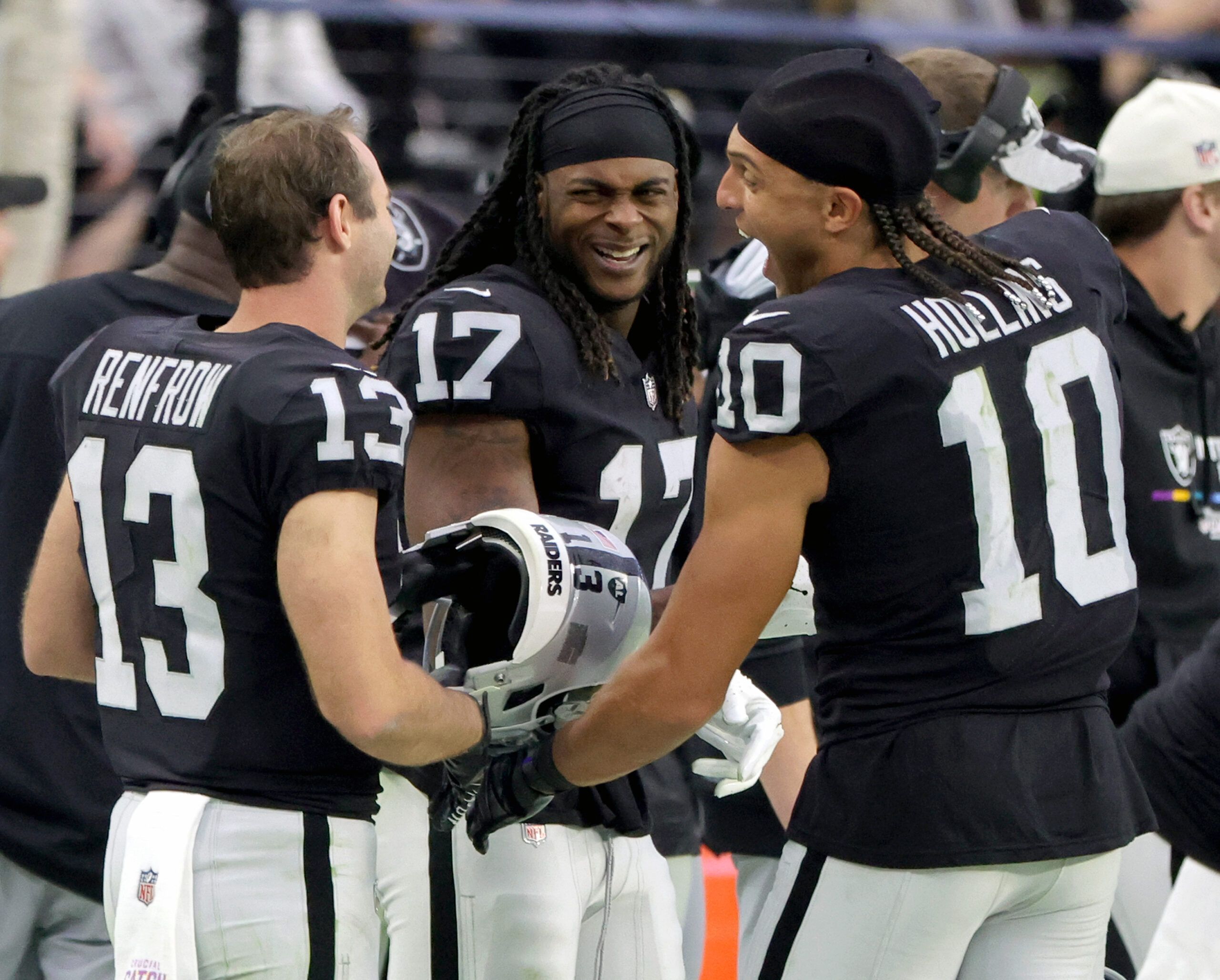 What condition the position is in: Assessing Raiders…
