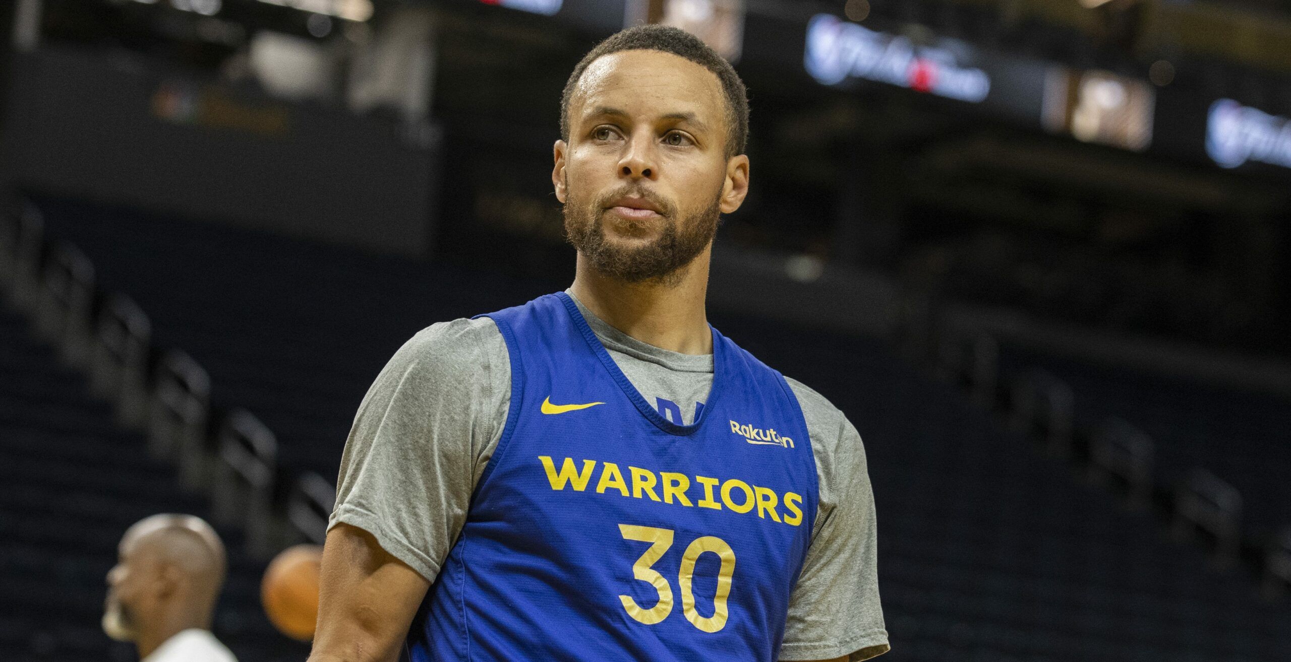 Steph Curry (lower leg) participates in non-contact…