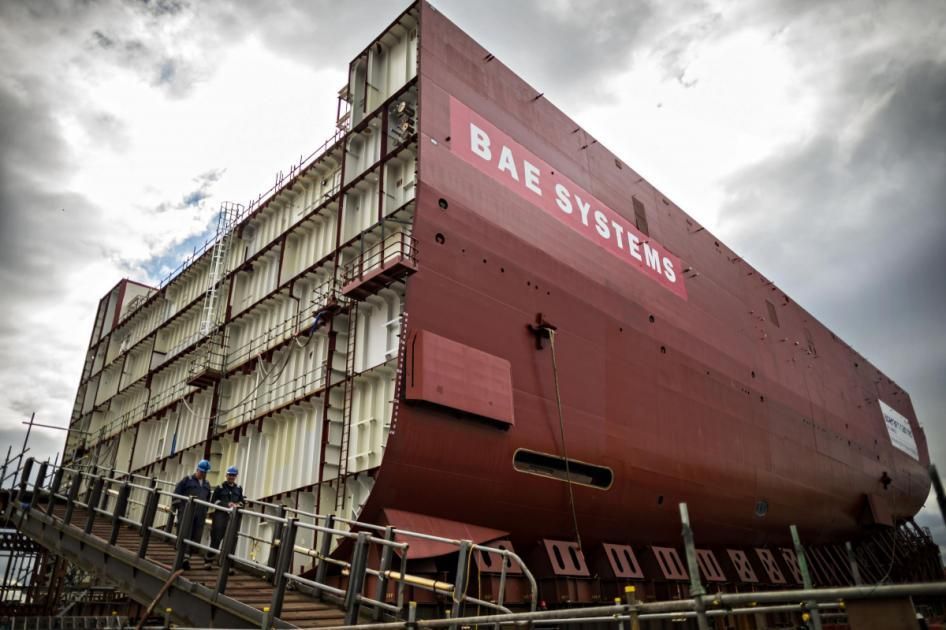 Weapons firm BAE Systems sees record orders of £37bn…