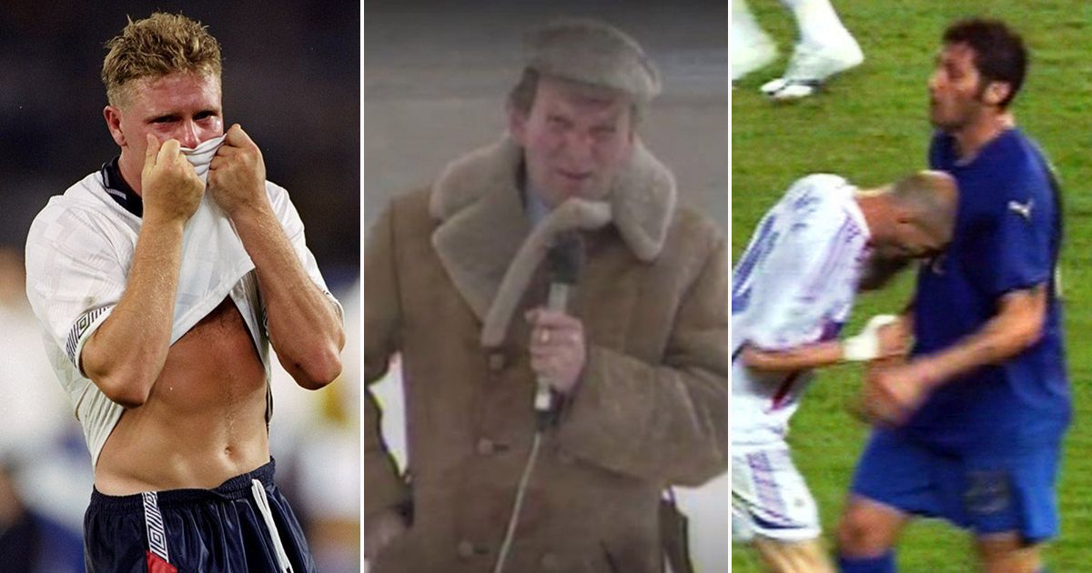 From Gazza's tears to Zidane's final shame: John…