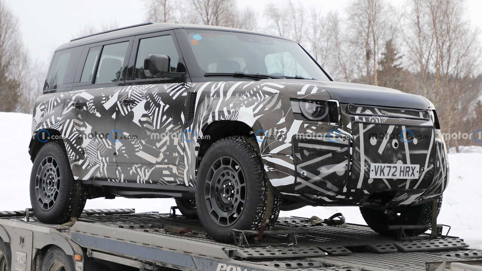 Land Rover Defender SVX Spied Up Close Showing Rugged…