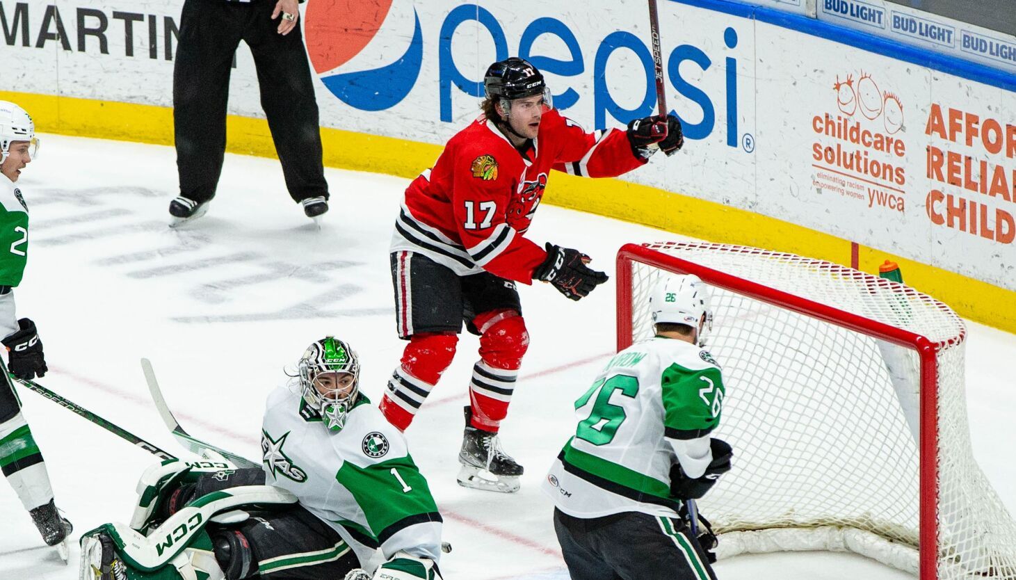 Blackhawks reward David Gust for AHL excellence with…