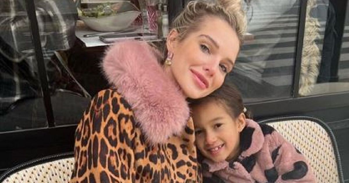 Helen Flanagan melts hearts in matching outfits with…