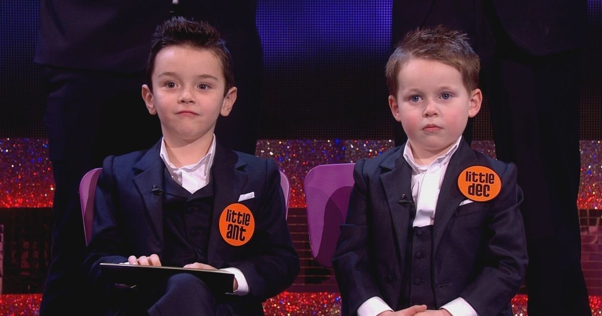 What Little Ant and Dec look like now as Saturday…