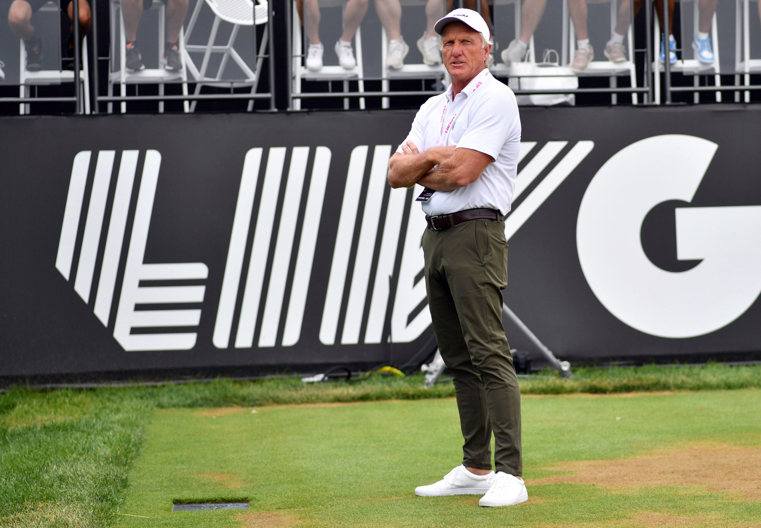 ‘Watch what you say’: Greg Norman takes several shots…