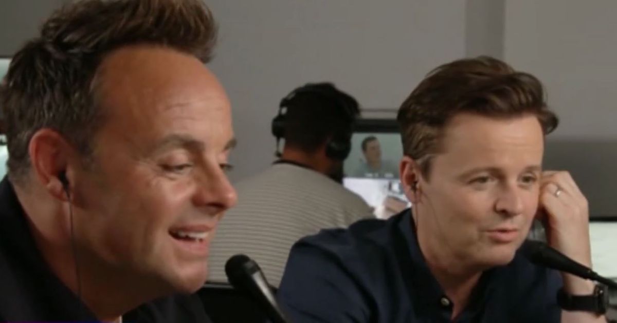 Ant and Dec stage fake baby scan for Saturday Night…
