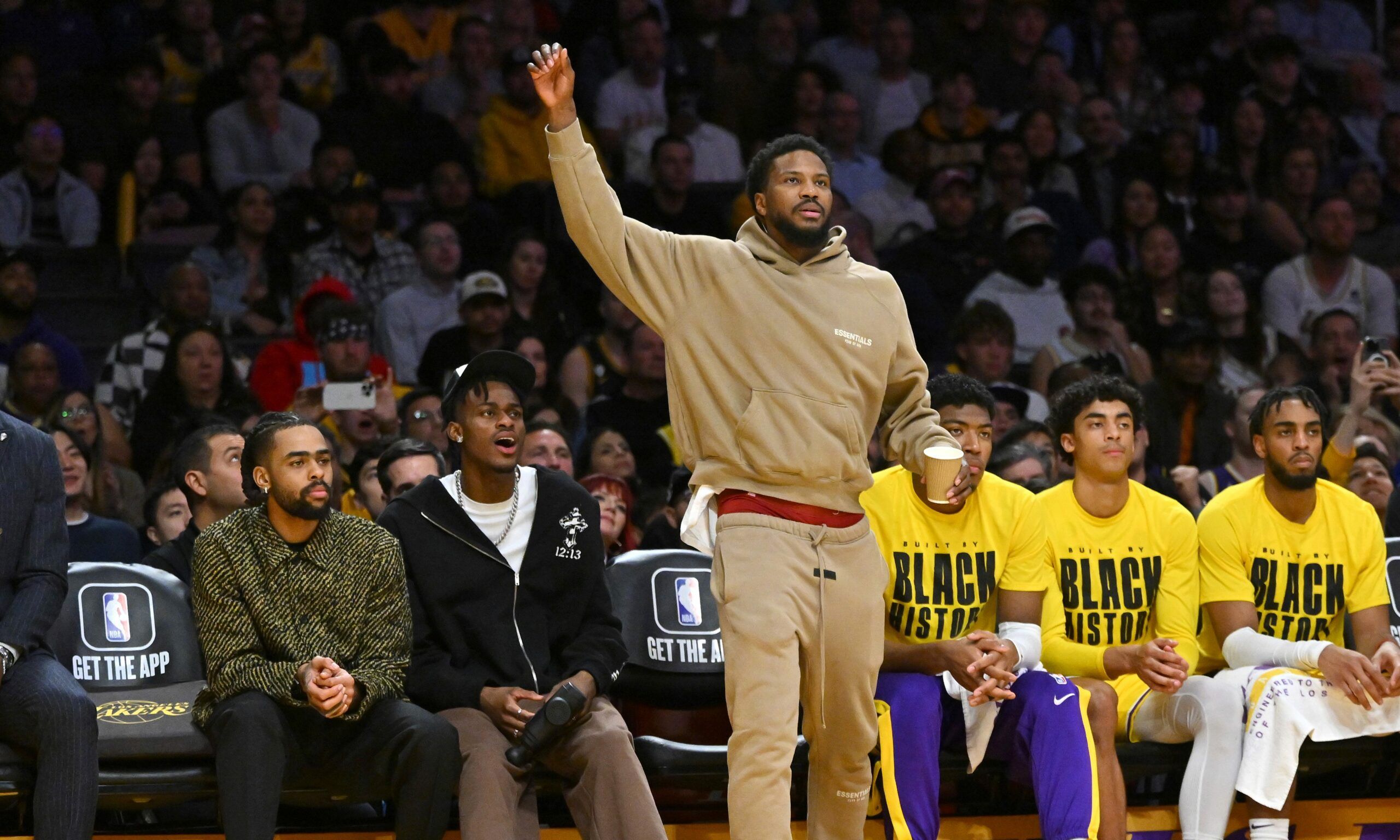 Malik Beasley, Austin Reaves praise the Lakers’ energy