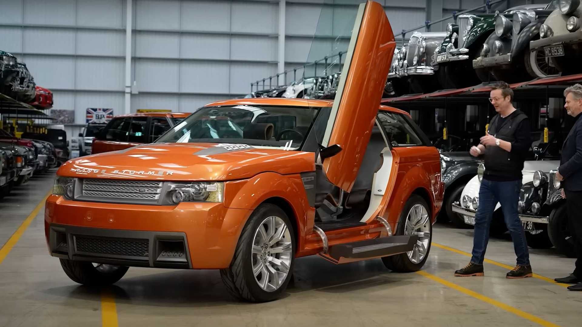 Top Gear Looks Back At Range Rover Stormer Concept And…