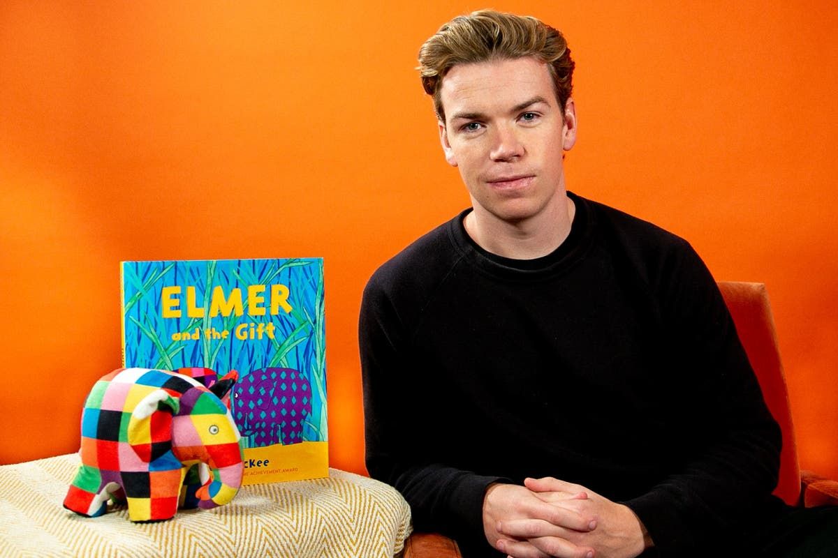 Will Poulter to read Elmer children’s book in support…