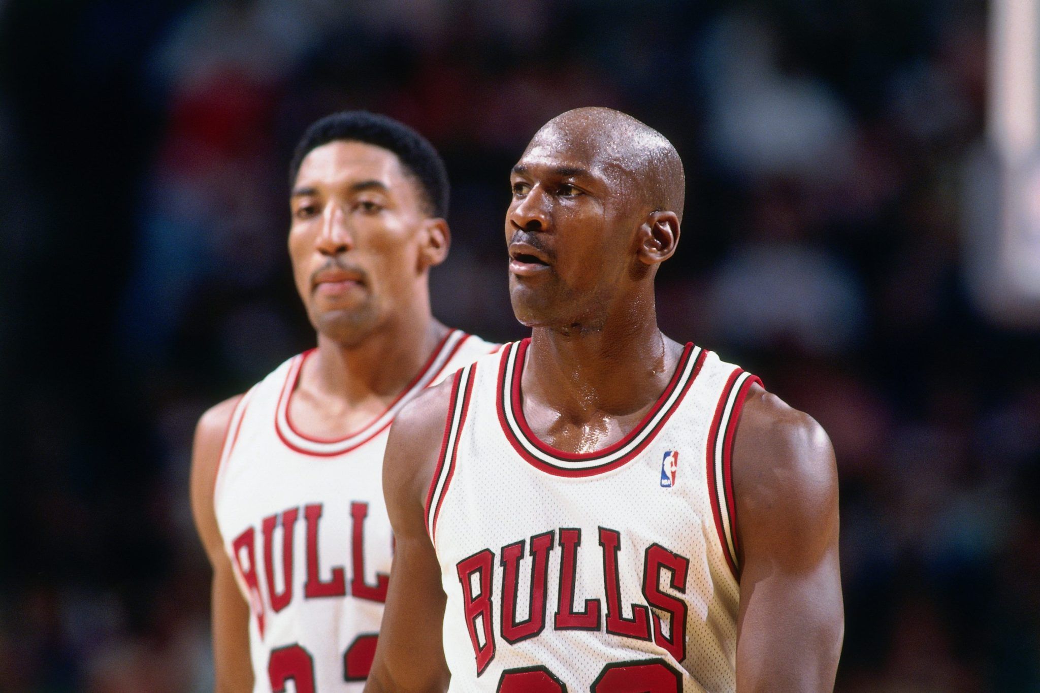 Six shoes Michael Jordan wore during the Bull’s NBA…