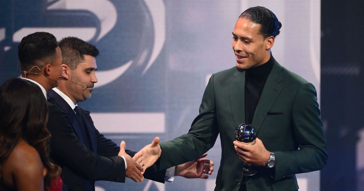 Virgil van Dijk wins FIFA award as Liverpool defender…
