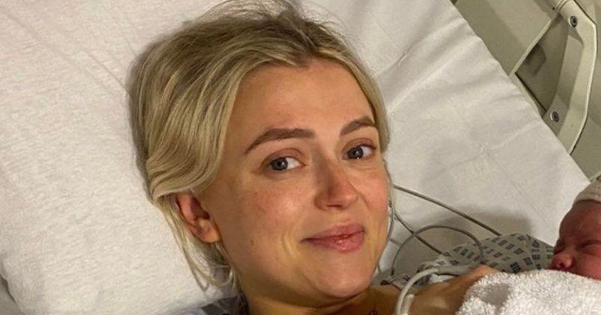 Lucy Fallon shares unseen picture from hospital after…