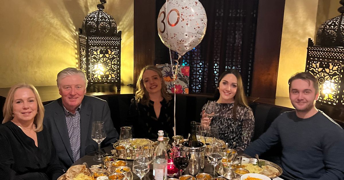 Pat Kenny celebrates daughter's 30th birthday at…