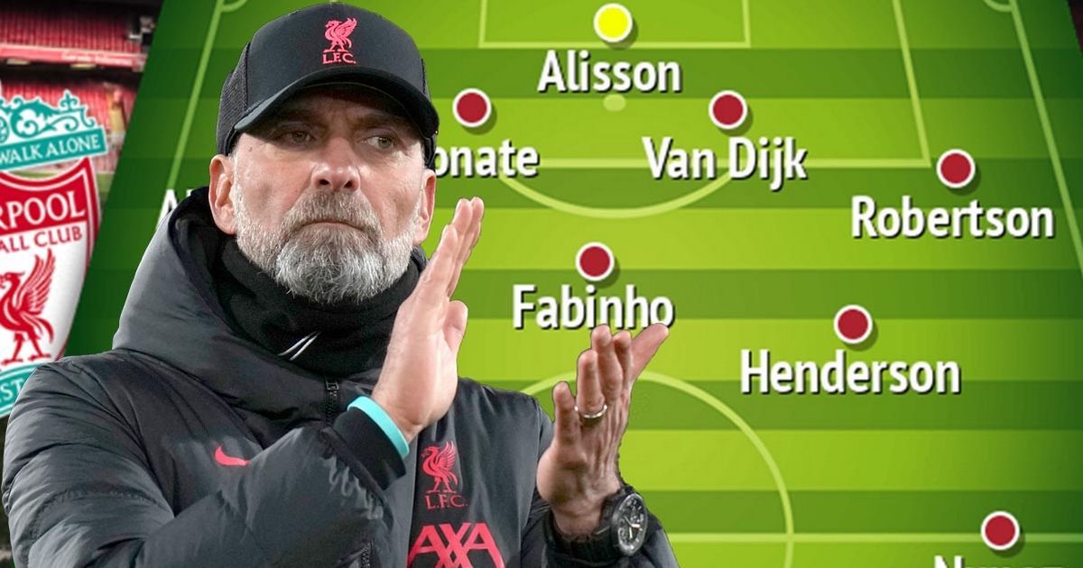 Liverpool predicted line-up as two Reds stars face…