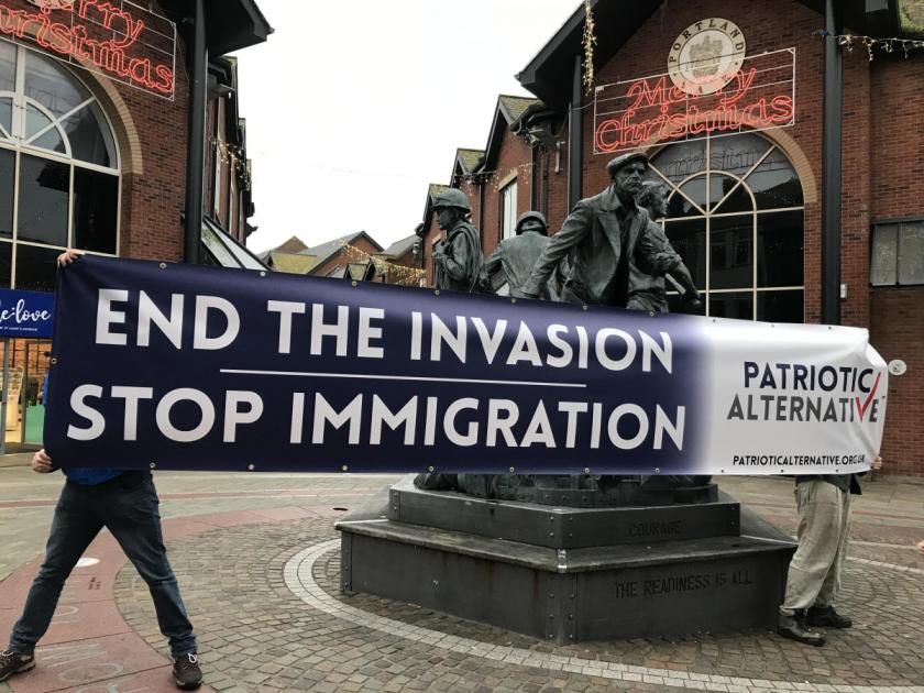 Man alleged to be Patriotic Alternative member admits…