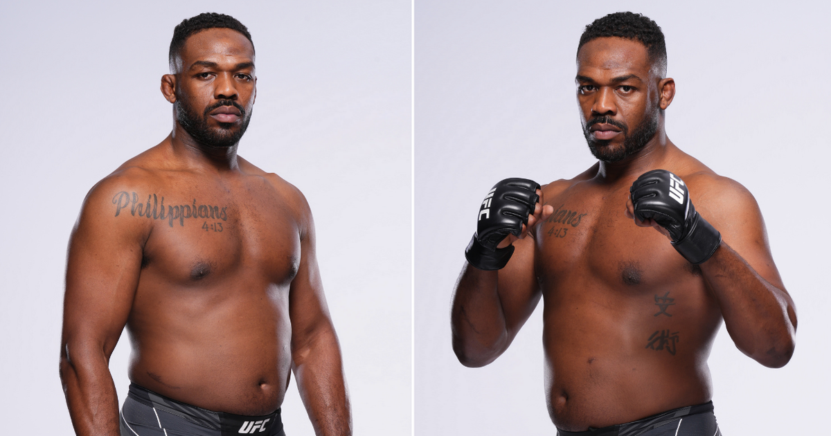 UFC fans label Jon Jones "out-of-shape" as heavyweight…