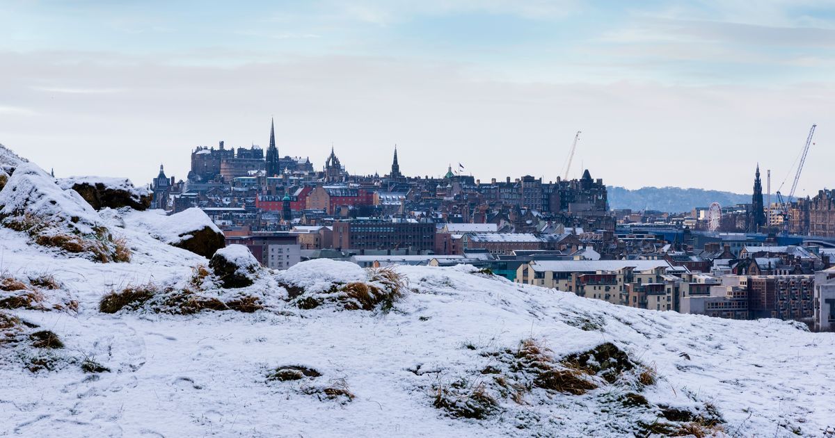 Edinburgh Weather: BBC forecasts snow for the weekend…