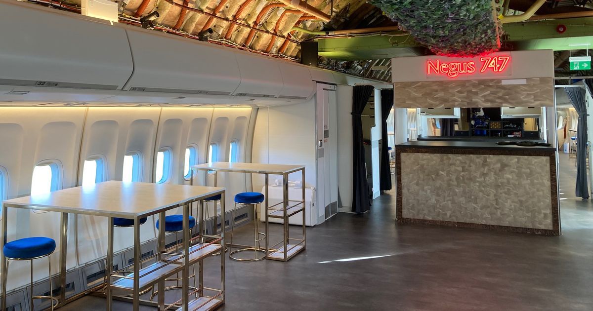 Inside British Airway's jet Negus 747 that has been…