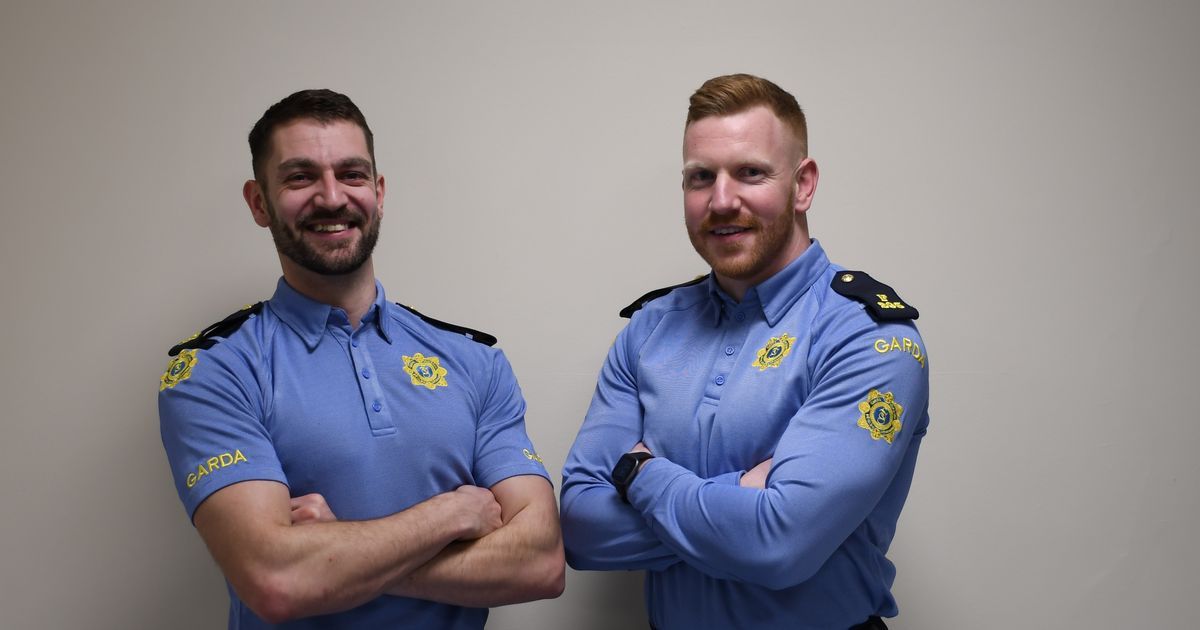 Hero gardaí storm into burning building to save woman…