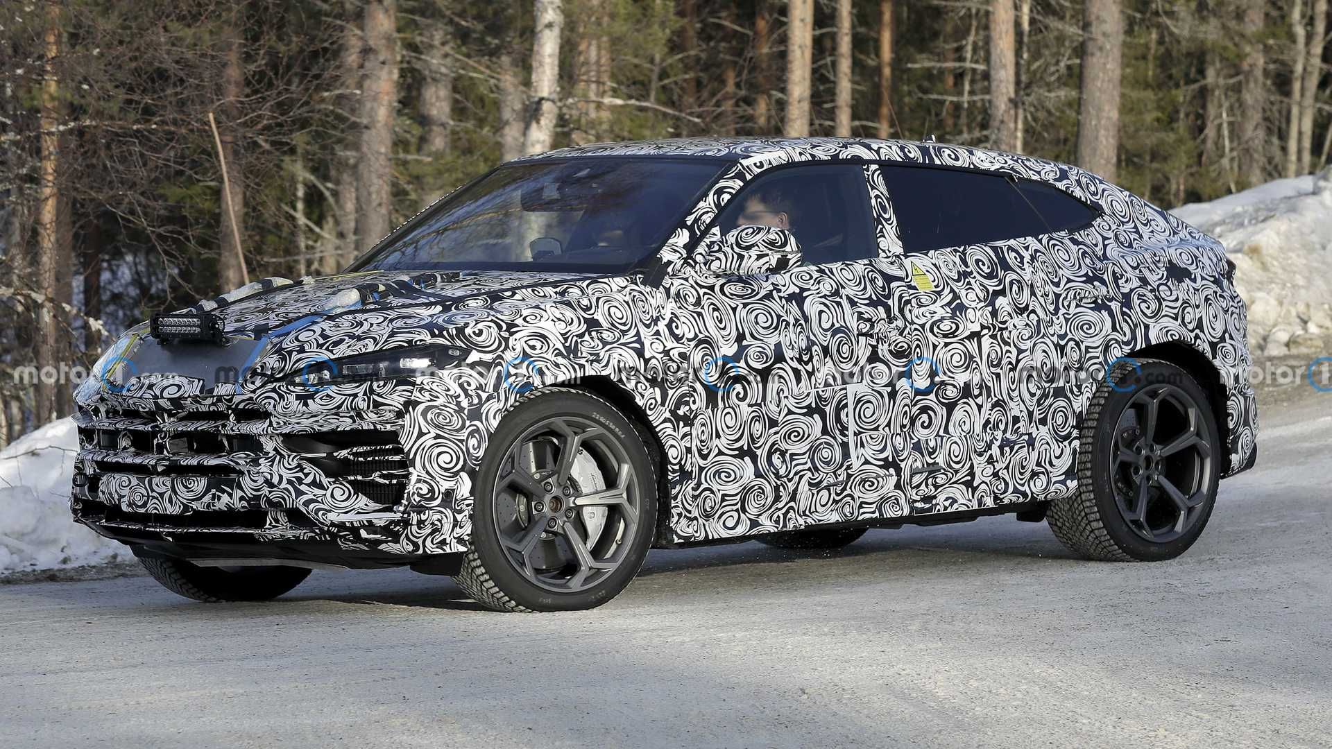 Lamborghini Urus PHEV Spy Shots Show Sporty Crossover…