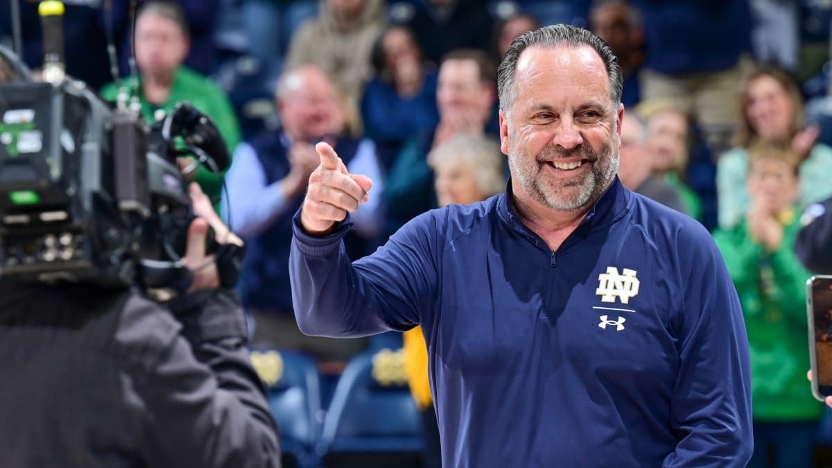 Sports Illustrated - Notre Dame Coach Mike Brey…