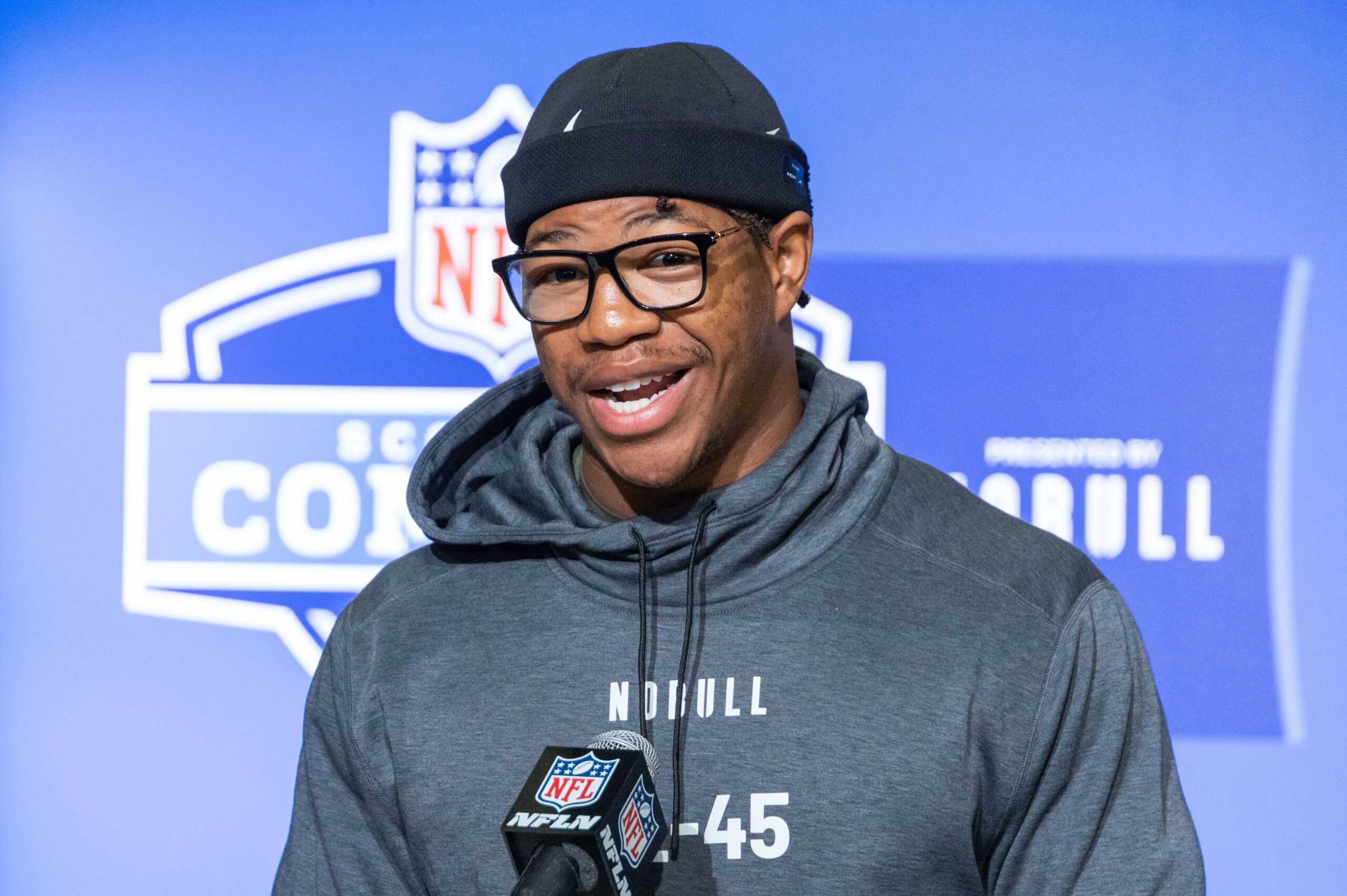 Nolan Smith may have run and jumped out of Rams’ range…