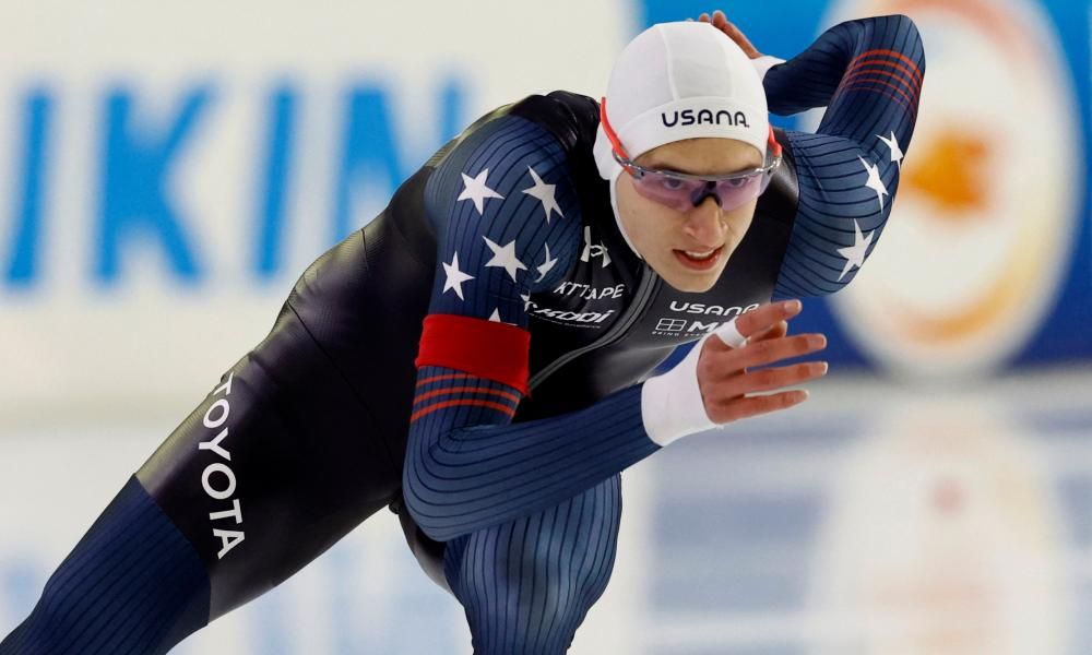 US speed skating prodigy Jordan Stolz becomes youngest…