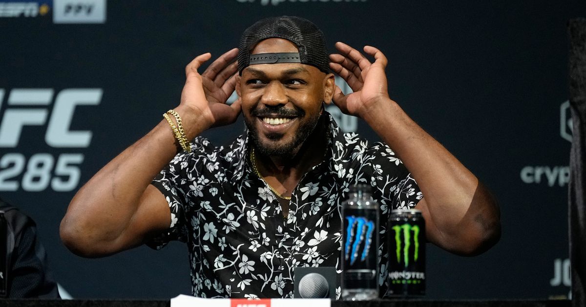 Jon Jones admits mistake with first fight name - "What…