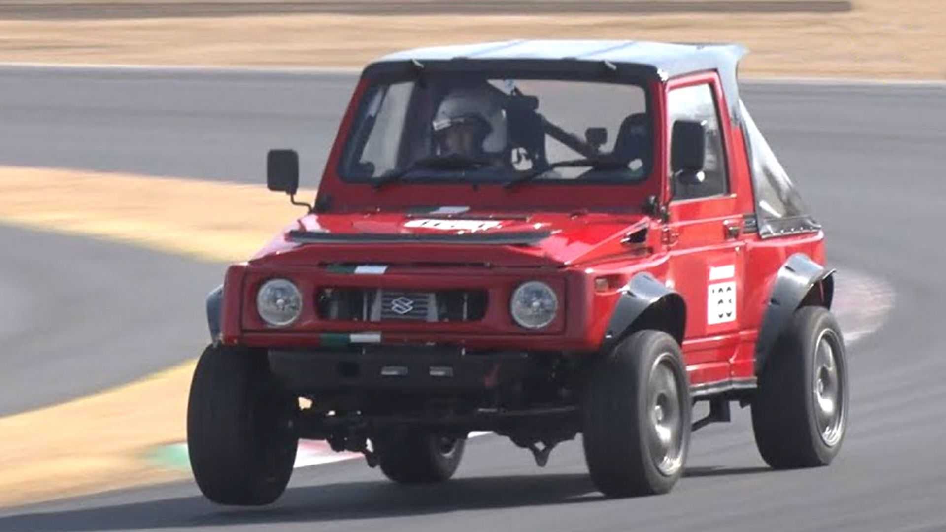 Watch Track-Spec Suzuki Jimny Set Tsukuba Ablaze In…