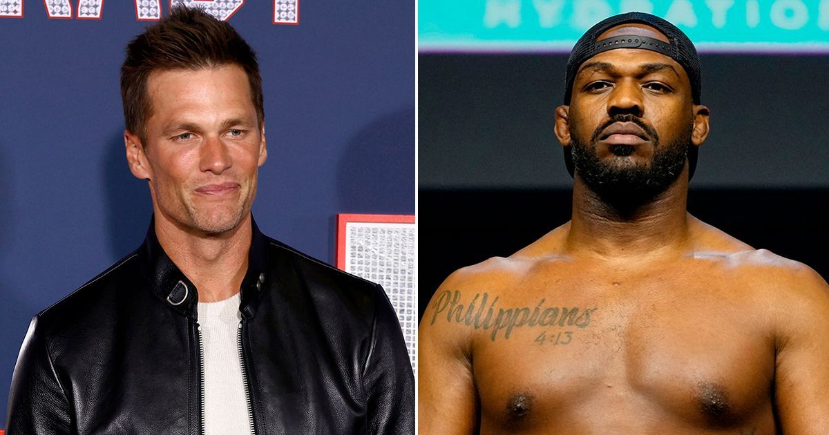 Tom Brady's message to UFC star Jon Jones ahead of…