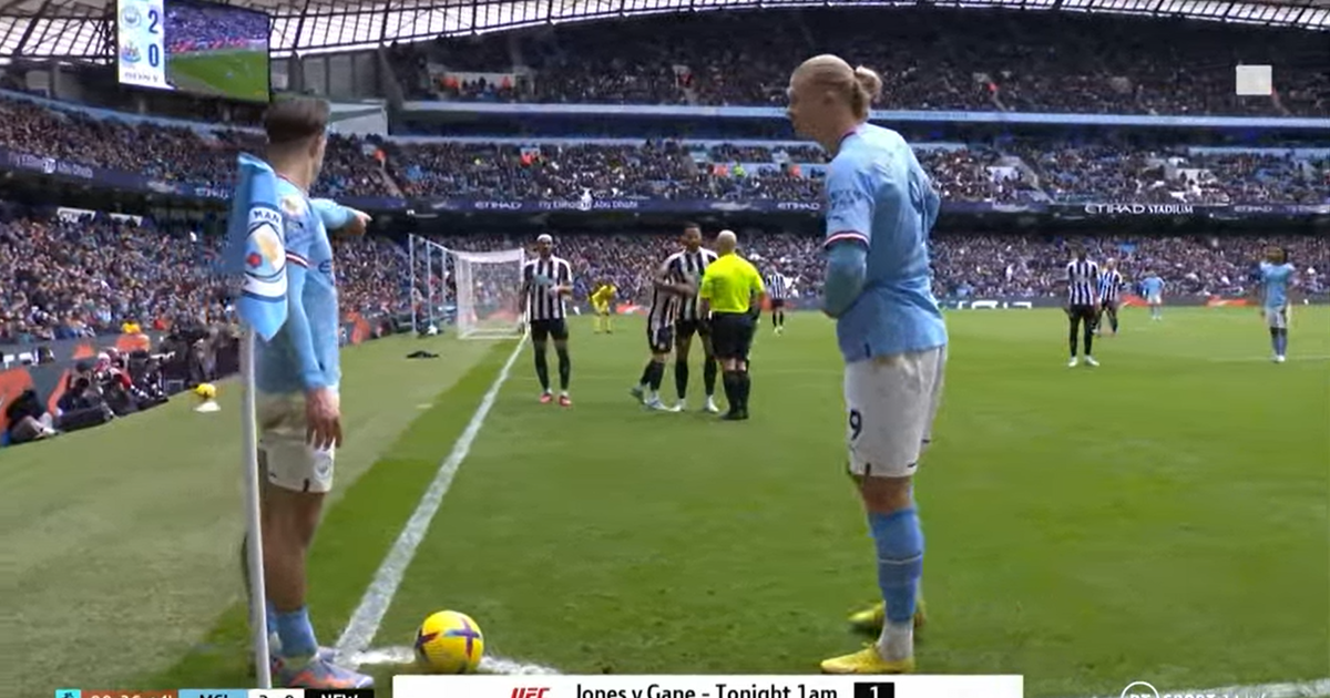 Jack Grealish and Erling Haaland anger Lascelles but…