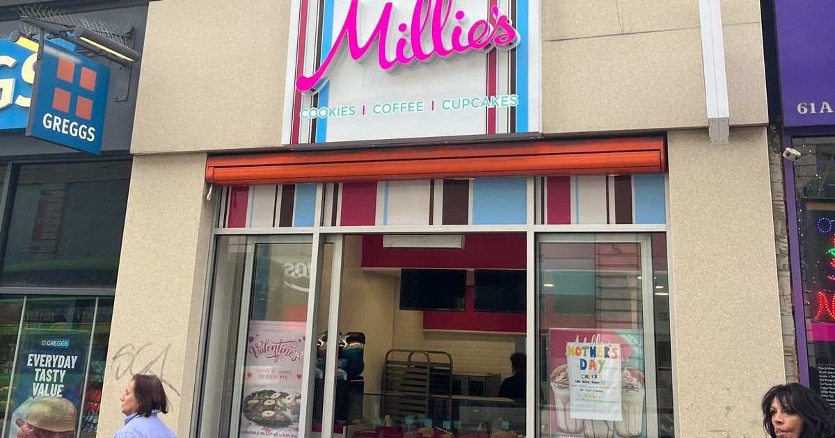 Excitement as new Millie's Cookies shop opens in Leeds…