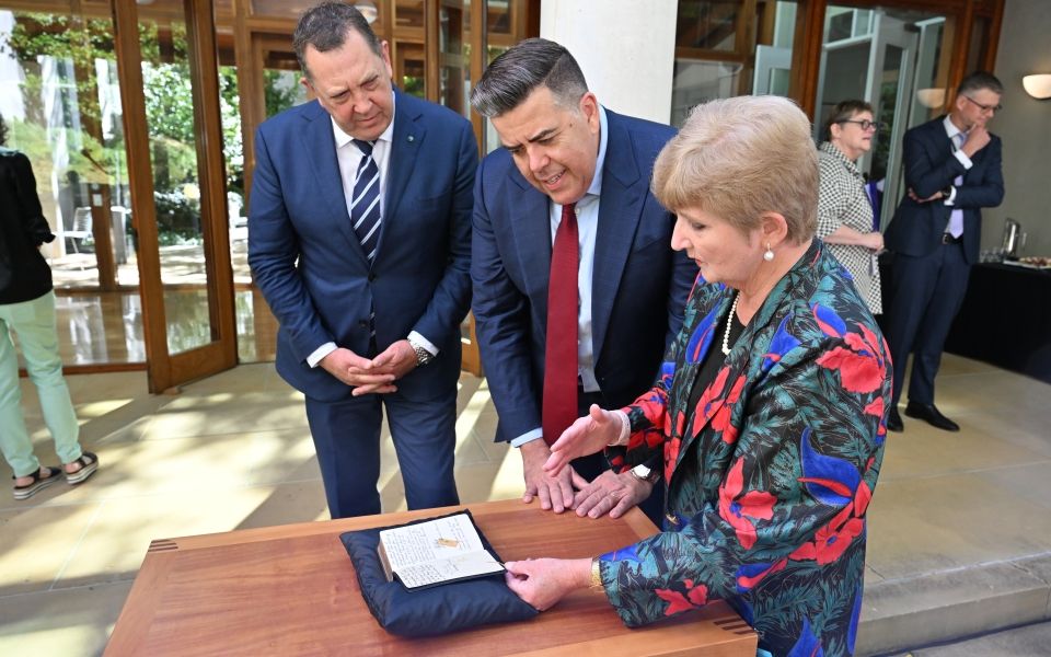 Family of first woman MP make historic donation