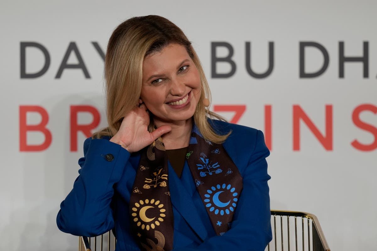 Ukraine first lady Olena Zelenska in UAE amid Russia's…