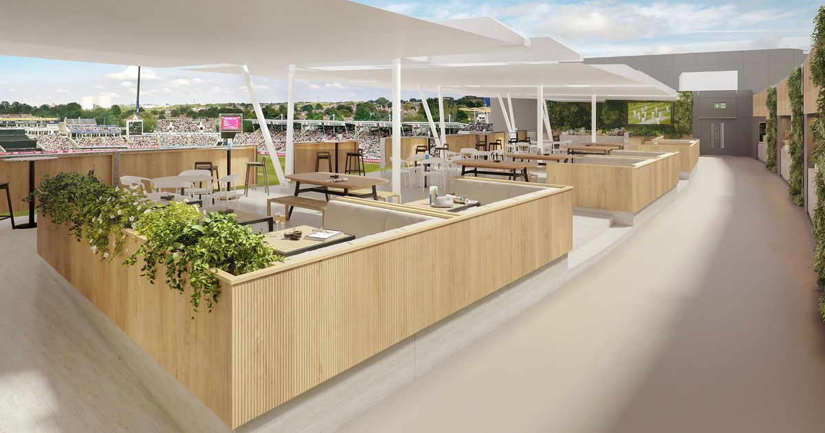 Edgbaston unveils designs for new hospitality suite