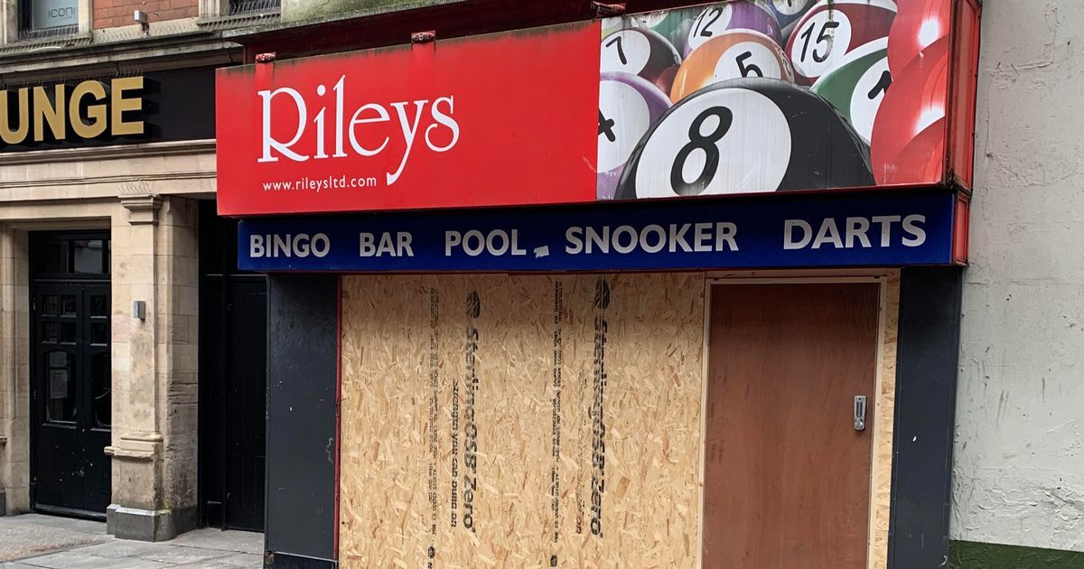 Riley's Sports Bar in Nottingham city centre…